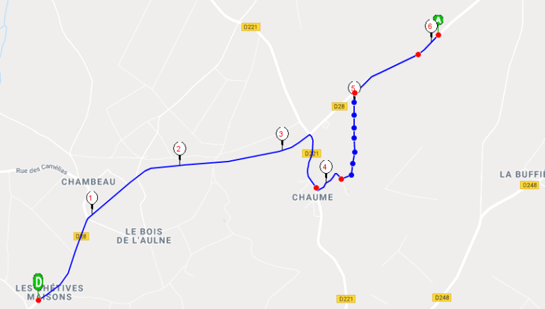Comment calculer la distance d'un parcours